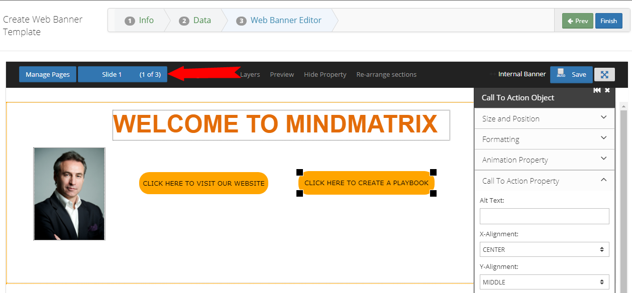 How do I create a web banner?